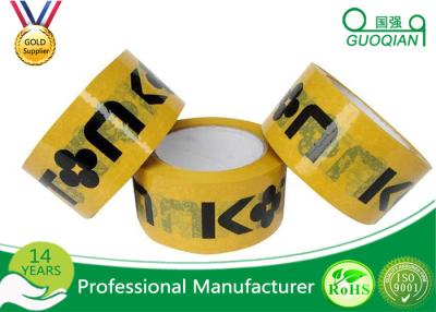 China Custom Bopp Printed Packing Tape Self Adhesive Waterproof For Carton Sealing for sale