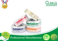 China Flexibility BOPP Packing Tape Strong Grip For Snap Curve Shape / Bundling for sale