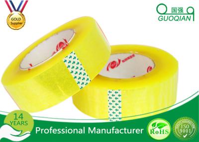China Flexibility BOPP Packing Tape Strong Grip For Snap Curve Shape / Bundling for sale