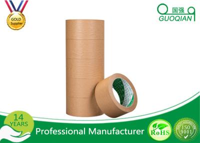 China Acrylic Adhesive Kraft Paper Tape Coating With Man - Made Rubber On The Back for sale