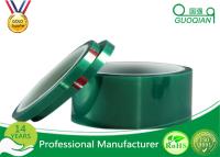 China Green Insulated Electrical Tapes 200C No Printing For Paint Masking for sale