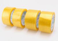 China Clear Self Adhesive Solvent Based Acrylic Booo Tape , Stoch Tape Long Term Adhesion for sale