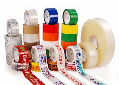 China Custom Water Based Acrylic Printed Packing Tape For Master Carton Packing for sale