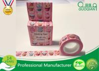 China DIY Japanese Washi Masking Tape 1.5cm X 10m For Wall Decorative And Gift Box for sale