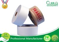China Wired 4.8cm Wide Wet Water Kraft Paper Tape / Reinforced Kraft Paper Export Packing Paper for sale