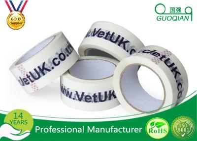 China Single Color A Brand Logo Printed Packing Tapes For Cartons Sealing 10 - 2000m Length for sale