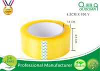 China 72mm Width Strong Stickiness Bopp Adhesive Tape Environmental Protection ISO for sale