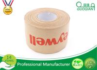 China Fiberglass Reinforced Seal Packing Kraft Paper Tape For Bundling Box for sale