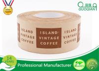 China Fiberglass Reinforced Seal Packing Kraft Paper Tape For Bundling Box for sale