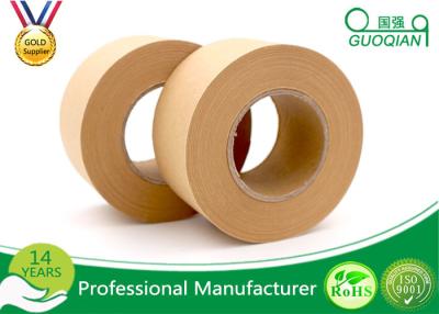 China Printed Waterproof Water Active Gummed Self Adhesive Paper Tape 120~180μ for sale