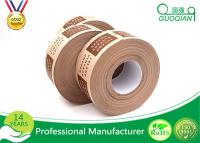China Hot Melt Masking Kraft Packaging Tape Roll , PE Coated Kraft Paper for sale