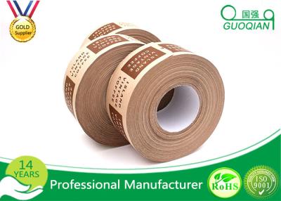 China Hot Melt Masking Kraft Packaging Tape Roll , PE Coated Kraft Paper for sale