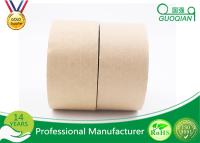 China Hot Melt Masking Kraft Packaging Tape Roll , PE Coated Kraft Paper for sale