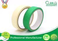 China Rubber Glue Crepe Paper Colored Masking Tape For Car Painting 1.2-4.5cm for sale