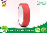 China Rubber Glue Crepe Paper Colored Masking Tape For Car Painting 1.2-4.5cm for sale