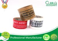 China Custom Clear Bopp Adhesive Offer Printed Packing Tape Roll 18mic - 38mic for sale