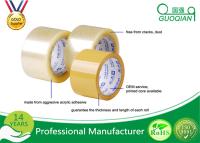 China Clear Transparent High Tack Adhesive BOPP Packing Tape 48mm X 50m for sale