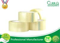 China Clear Transparent High Tack Adhesive BOPP Packing Tape 48mm X 50m for sale