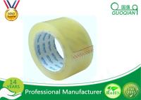 China Clear Transparent High Tack Adhesive BOPP Packing Tape 48mm X 50m for sale