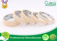 China Rubber Glue Car Painting Colored Masking Tape , Adhesive 2 Inch Masking Tape Water Resistant for sale