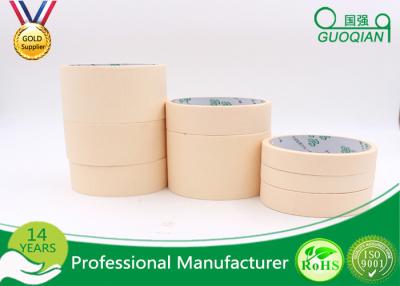 China Waterproof Good Line Crepe Paper 3 Inch Masking Tape Auto Body Painting Repairs for sale