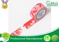 China DIY Decorative Sticky Washi Masking Tape For DIY Craft Scrapbooking for sale