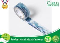 China DIY Decorative Sticky Washi Masking Tape For DIY Craft Scrapbooking for sale