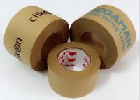 China Environmental Reinforcement Kraft Paper Tape For Sealing / Packaging for sale