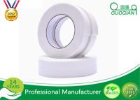 China Yellow Tissue Cotton Paper Industrial Strength Double Sided Tape Roll for sale