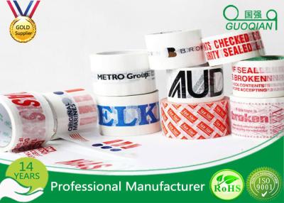 China Custom Sealing OPP / Bopp Self Adhesive Tape With Crystal Clear Printed for sale