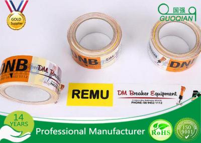 China 48mm 50mm BOPP Adhesive Printed Packing Tape For Shipping Box Carton for sale