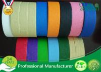 China Decoration Silicone Adhesive Craft Colored Masking Tape For DIY Industry for sale