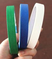 China Decoration Silicone Adhesive Craft Colored Masking Tape For DIY Industry for sale