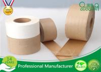 China Fiberglass Reinforce Easy Tear Waterproof Kraft Paper Tape 48mm X50m for sale