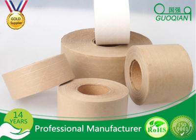 China Customized Brown Kraft Paper Box Sealing Tape Water Proof Gummed Tape for sale