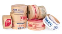 China Customized Brown Kraft Paper Box Sealing Tape Water Proof Gummed Tape for sale
