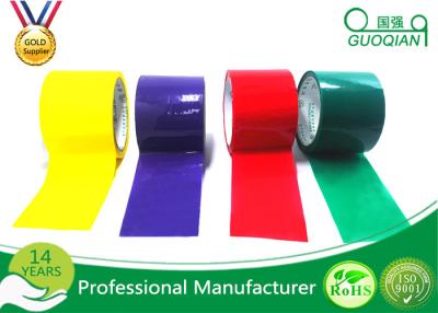 China Acrylic Gum Coloured Self Adhesive Tape Bopp Tape With Offer Printing for sale