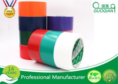 China Black / Red / White PE Coated Cloth Adhesive Tape For Decorative Masking for sale