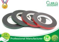 China Black PE Foam Coated Double Side Tape With Solvent Acrylic Adhesive 0.8mm / 1mm / 2mm for sale
