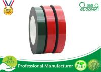 China Black PE Foam Coated Double Side Tape With Solvent Acrylic Adhesive 0.8mm / 1mm / 2mm for sale