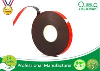 China Strong Viscosity PE Foam Material Double Side Tape For Home Decoration / Automobile Emblem for sale