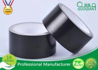China Black Color PE Coated Economy Cloth Duct Tape 60 Yds Length Waterproof Duct Tape for sale