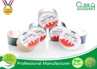 China High Tack Rubber Adhesive Industrial Cloth Coloured Duct Tape For Decoration for sale
