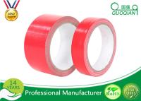 China Multi - Purpose Red Duct Tape 6 Rolls/Set Water Resistant Duct Tape Rubber Adhesive for sale