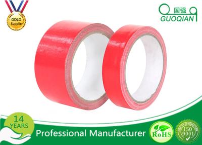China Multi - Purpose Red Duct Tape 6 Rolls/Set Water Resistant Duct Tape Rubber Adhesive for sale