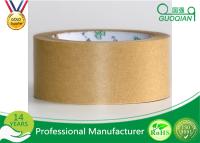 China Water Activated Reinforced Kraft Paper Gum Tape Printed Logo Kraft Packaging Tape for sale