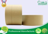 China Water Activated Reinforced Kraft Paper Gum Tape Printed Logo Kraft Packaging Tape for sale