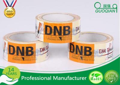 China Custom Printed Carton Sealing Tape Designer Packaging Tape For Advertisement for sale
