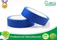 China Blue Painters Rubber adhesive Colored Masking Tape For Auto Industry for sale
