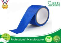 China Blue Painters Rubber adhesive Colored Masking Tape For Auto Industry for sale